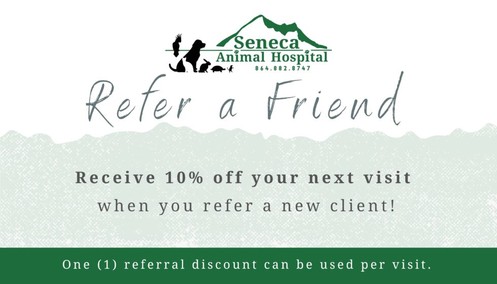 Rewards Programs | Seneca Animal Hospital